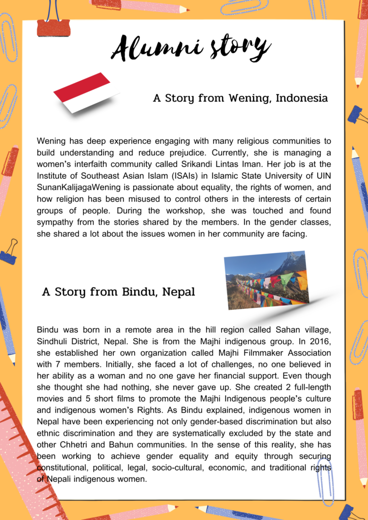 Alumni story – Weaving bonds across borders